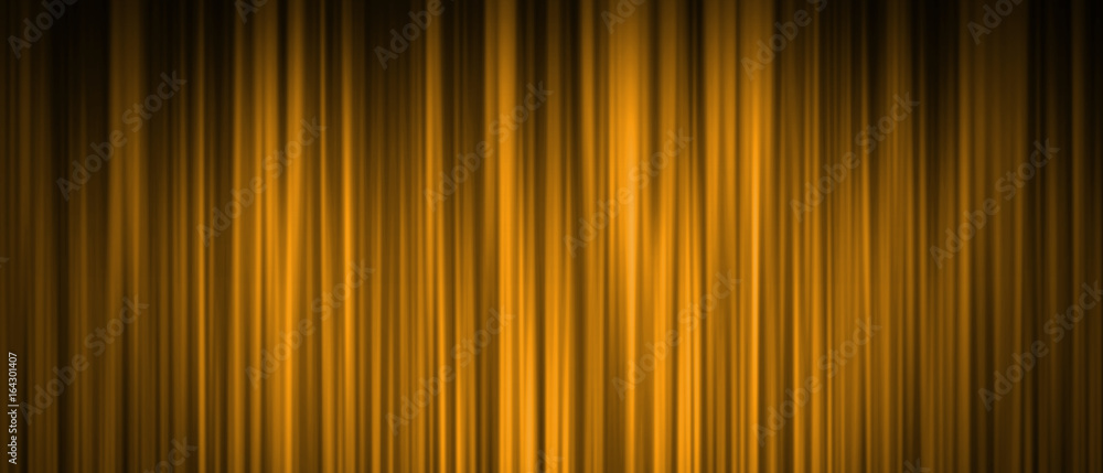 Gold stage curtain background Stock Illustration | Adobe Stock