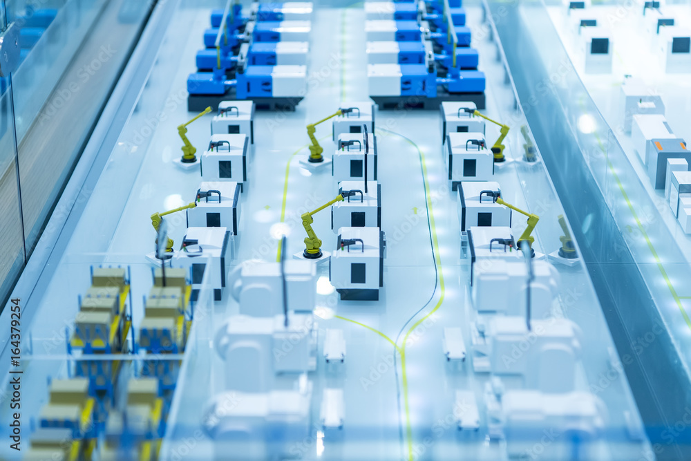 Robotic and Automation system control application on automate robot arm ...