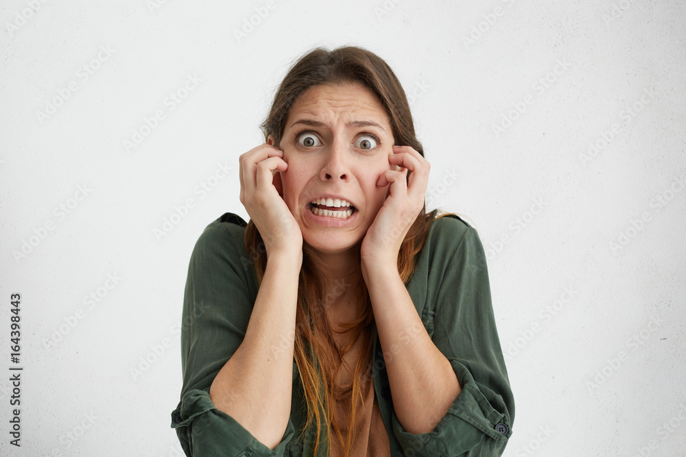 Horrified Facial Expression