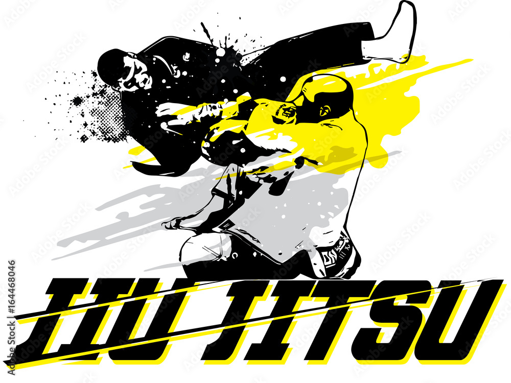JIU JITSU Stock Vector | Adobe Stock