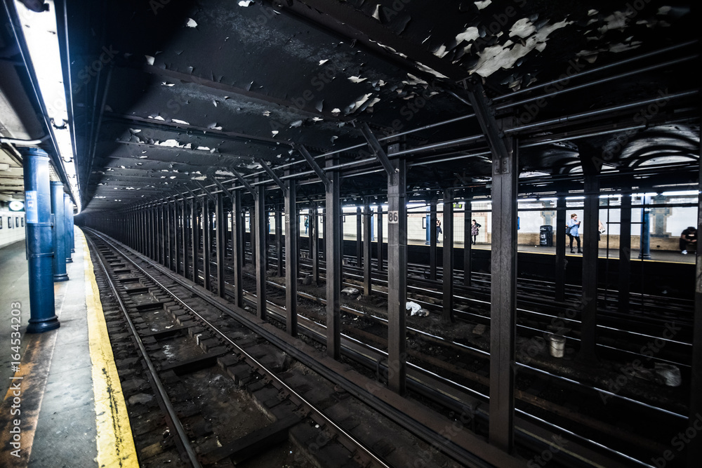Empty Subway Station