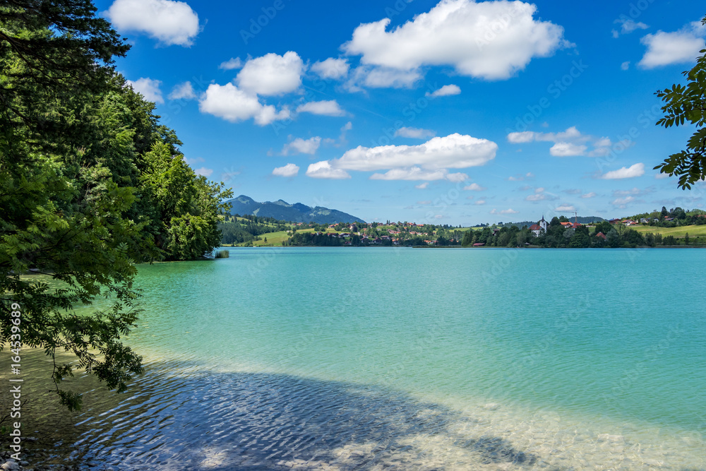 Allgäu - Weißensee bei Füssen Stock Photo | Adobe Stock