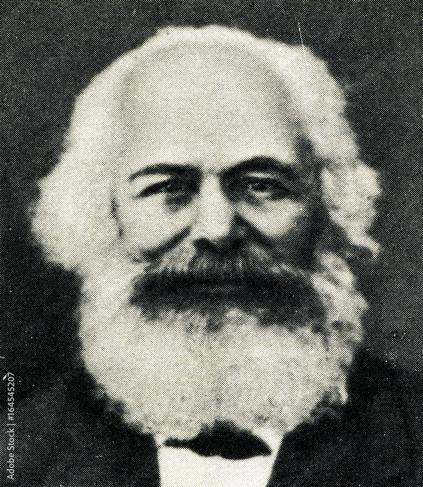 Karl Marx (1818-1883), Prussian-born philosopher, economist, political ...
