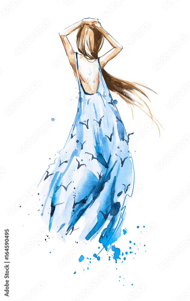 Summer Fashion Illustration