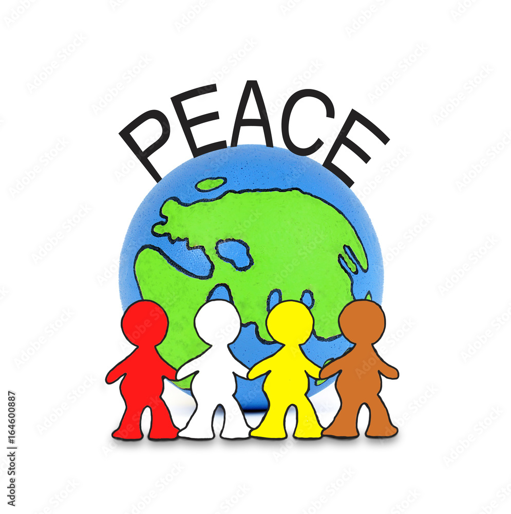 Frieden auf der Welt Stock-Foto | Adobe Stock