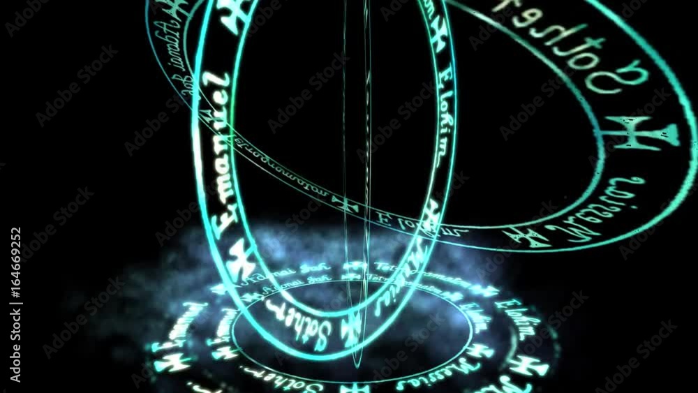rotating christ rune rounds,dazzling energy rays. Stock Video | Adobe Stock