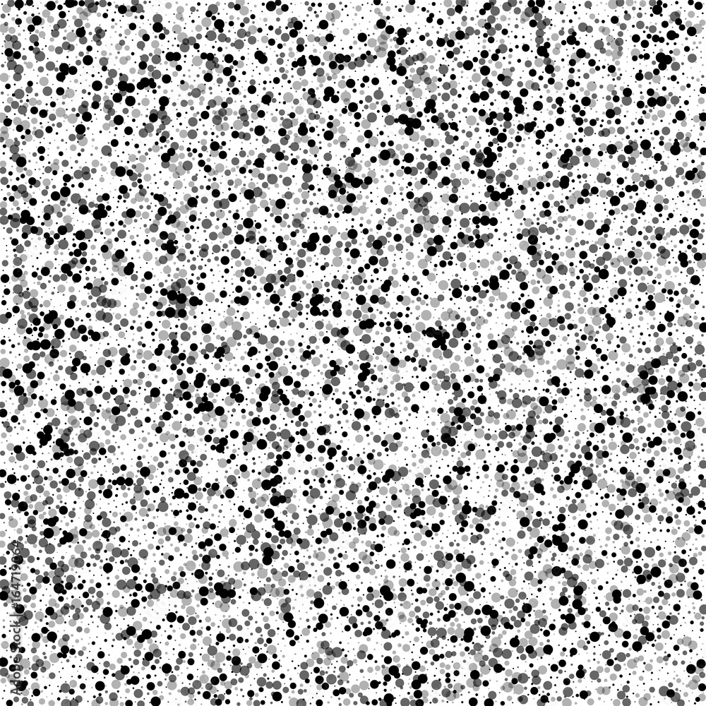 Dense black dots. Scattered pattern with dense black dots on white ... Dense black dots. Scattered pattern with dense black dots on white ...