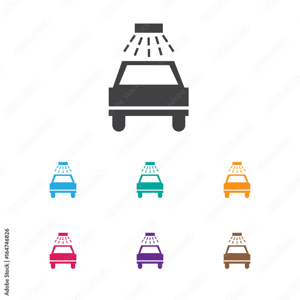 Vector Illustration Of Car Symbol On Car Lave Icon. Premium Quality ...