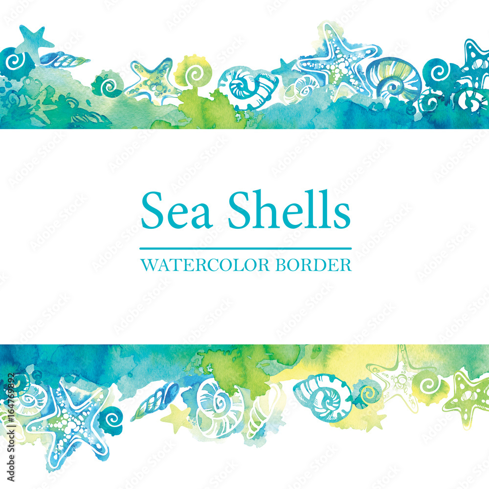 Shells Border Frame
