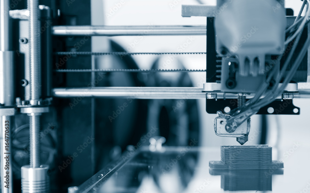 3d printer mechanism working yelement design of the device during the ...