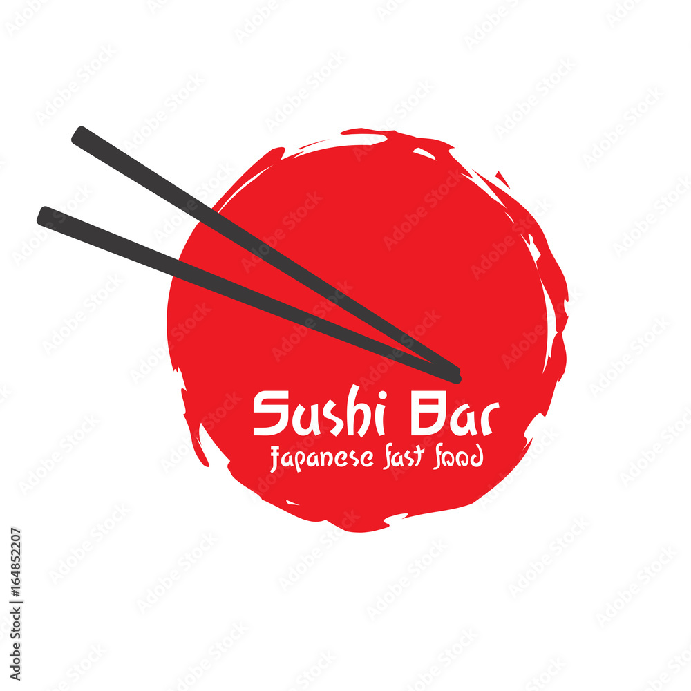 Japan food vector logo design Stock Vector | Adobe Stock