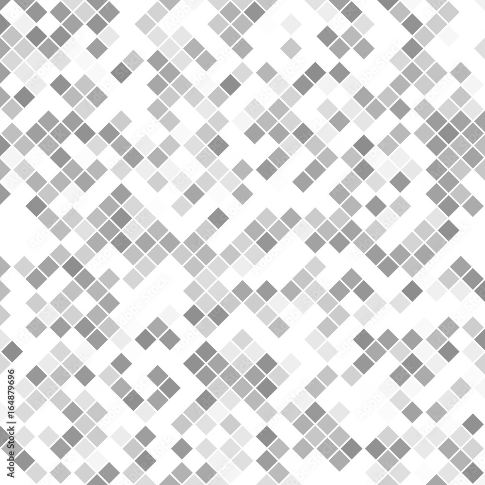 Grey abstract square pattern background - vector illustration from ...