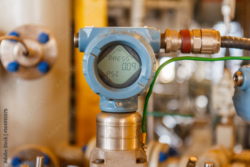 Digital pressure gauge for monitor process controller industry oil and ...