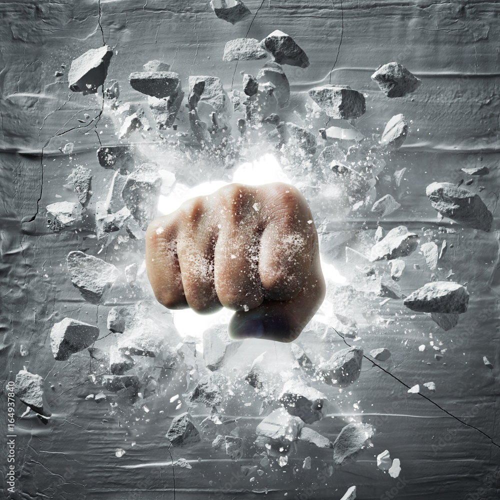 powerful fist Stock Photo | Adobe Stock