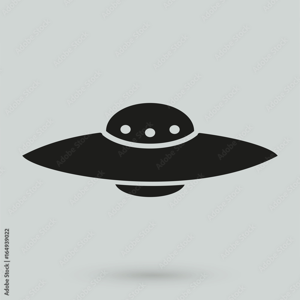 UFO icon Stock Vector | Adobe Stock