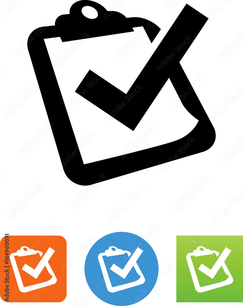 Completed Tasks Icon - Illustration Stock Vector | Adobe Stock