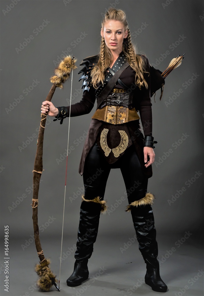 Female Archer Stock Photo | Adobe Stock