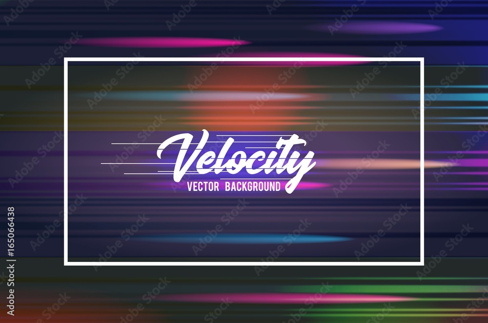 Velocity vector background 06. Speed movement pattern design. High ...