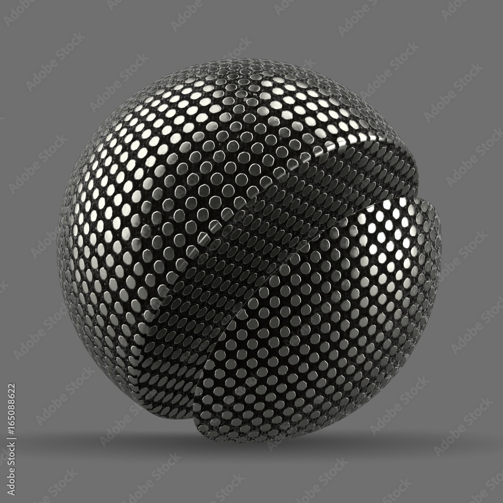 Synthetic Fabric Micro Dots Metallic Stock 3D asset | Adobe Stock