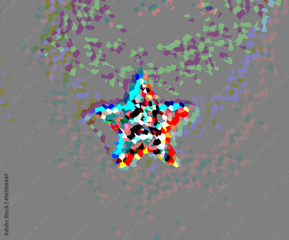 Soviet (ussr) star illustration Stock Illustration | Adobe Stock