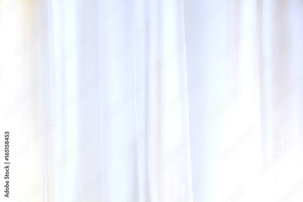 White Curtain Or Drapes For Background, Used For Montage Product ...