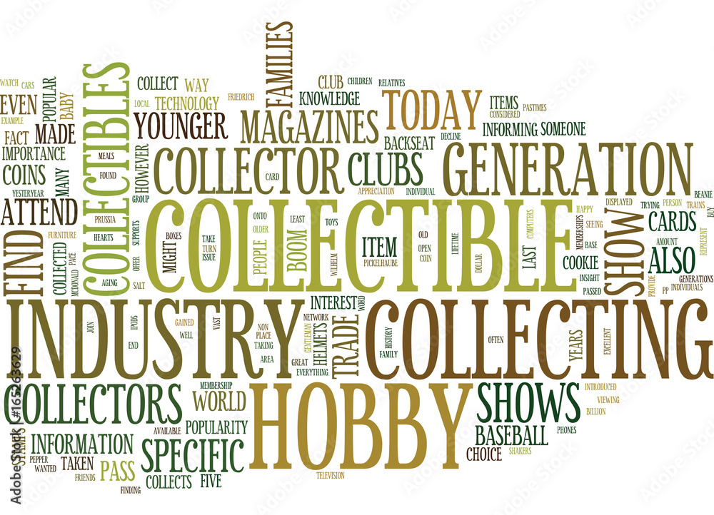 Collectibles Words at Cheryl Allison blog