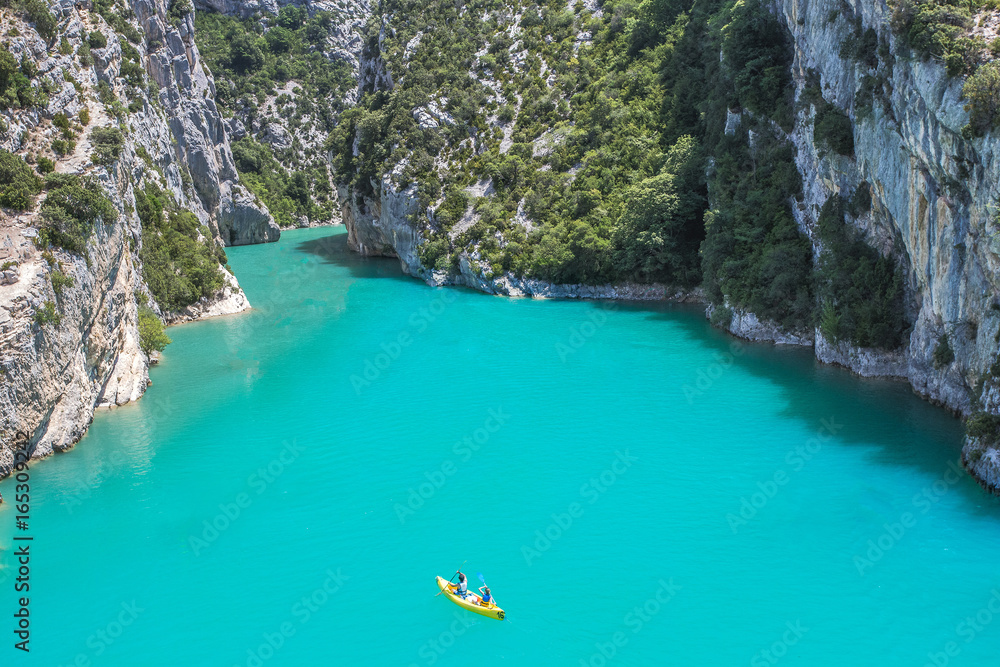 St Croix Lake, Les Gorges du Verdon, Provence, France Stock Photo ...
