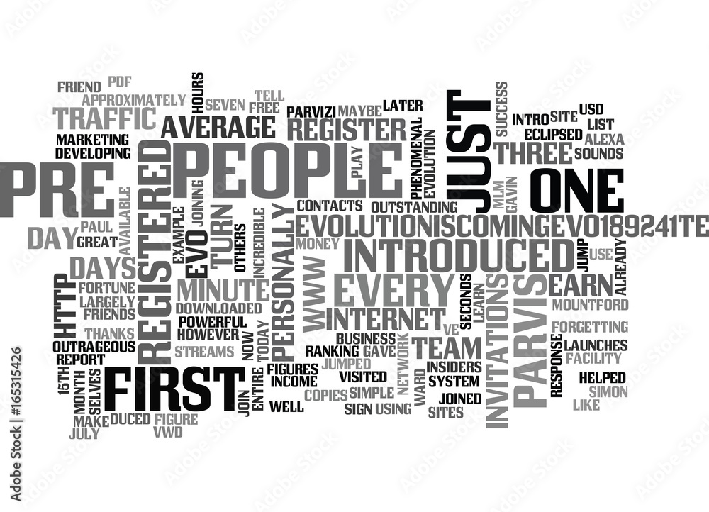 IT S ALREADY AN OUTRAGEOUS SUCCESS Text Background Word Cloud Concept ...