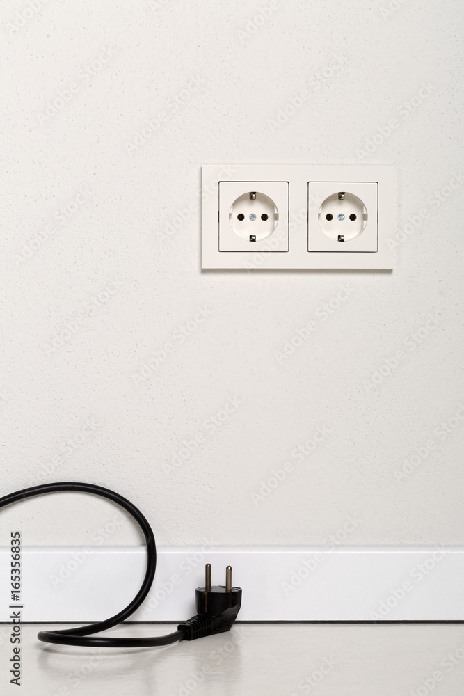 Unplugged Power Cord