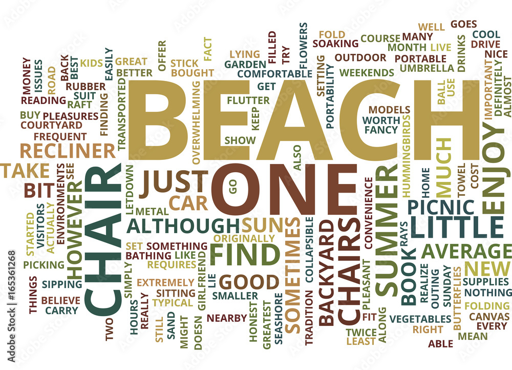 BEACH FLORIDA INCLUSIVE RESORT Text Background Word Cloud Concept Stock ...