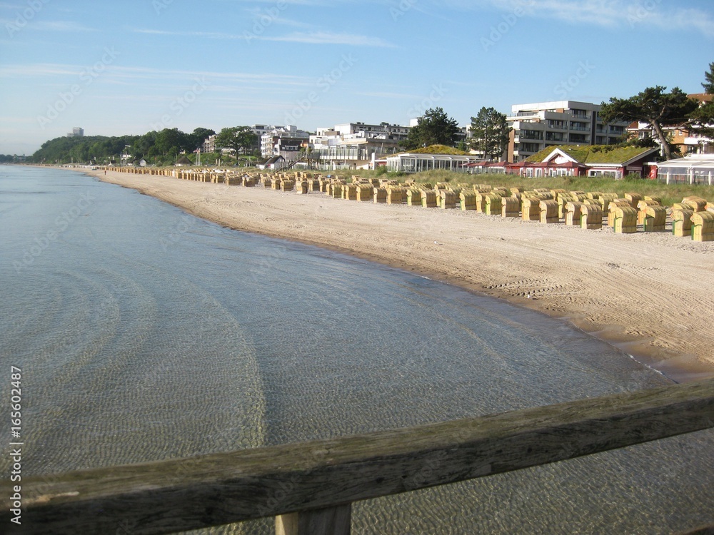Strand von Scharbeutz Stock Photo | Adobe Stock