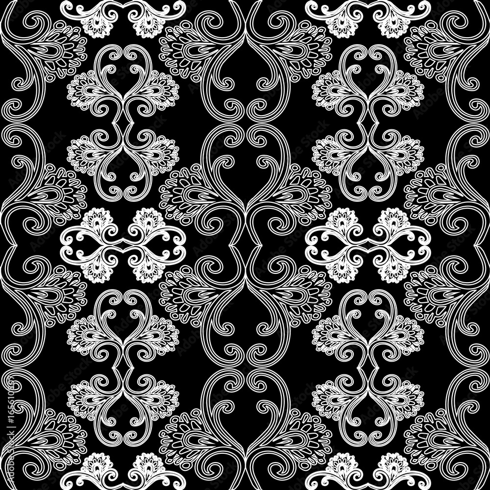 Vintage White Lace Background