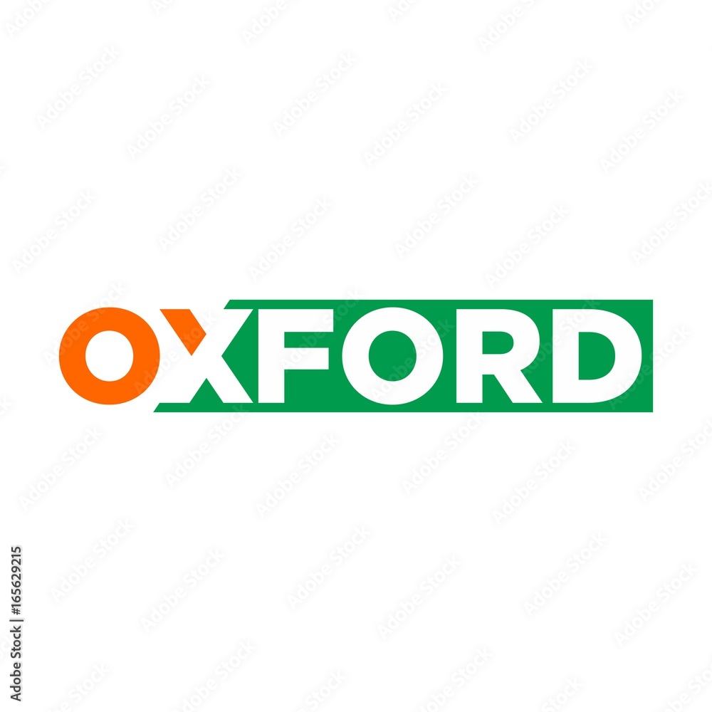 oxford logo vector. Stock Vector | Adobe Stock
