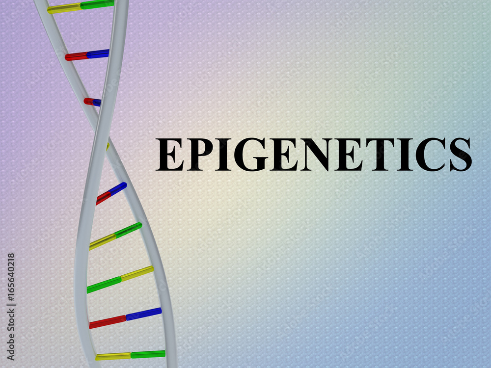Epigenetics - genetic concept Stock Illustration | Adobe Stock