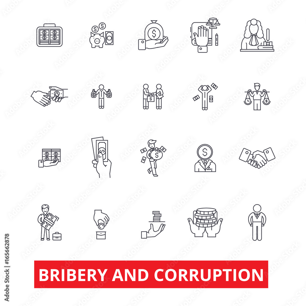 Bribery, corruption, anti-bribery, law, fraud, conflict of interest ...