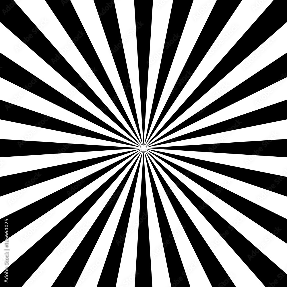 Sun beam black ray sunburst pattern background summer. Shine Summer ...