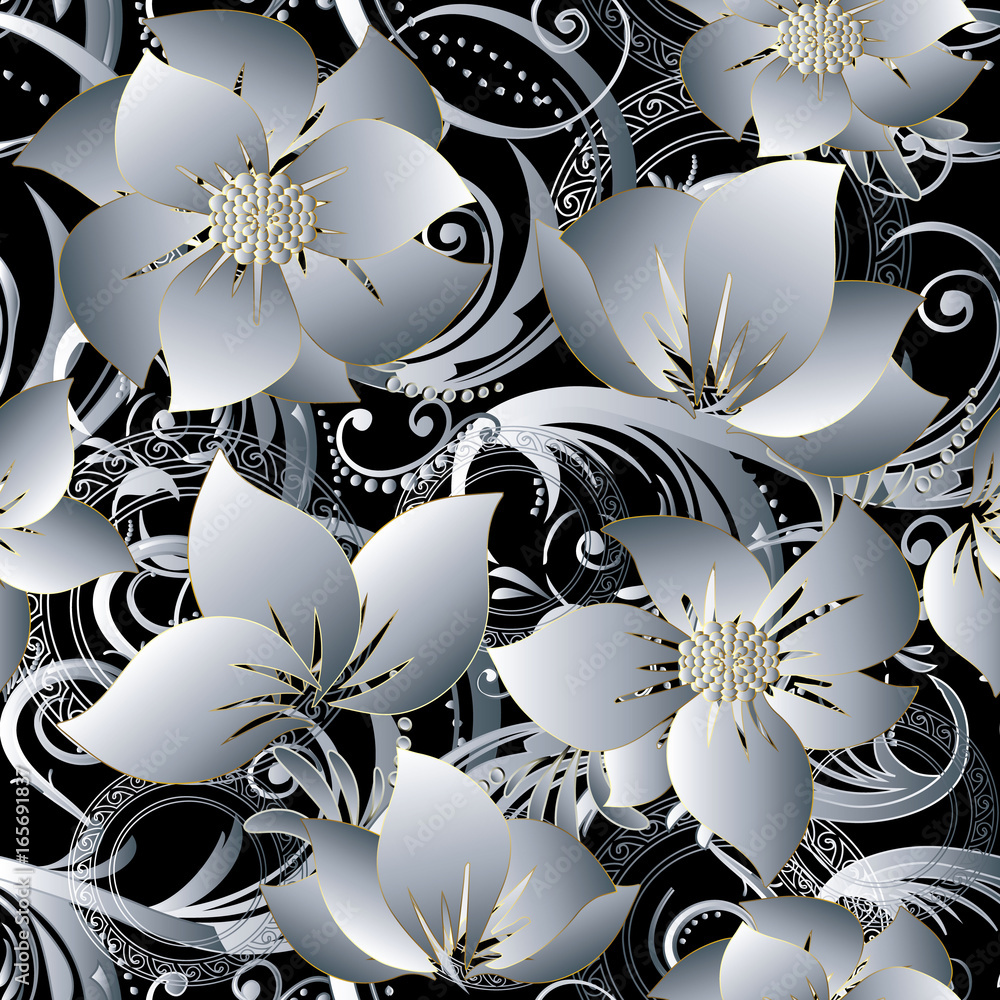 Flower Texture 3d