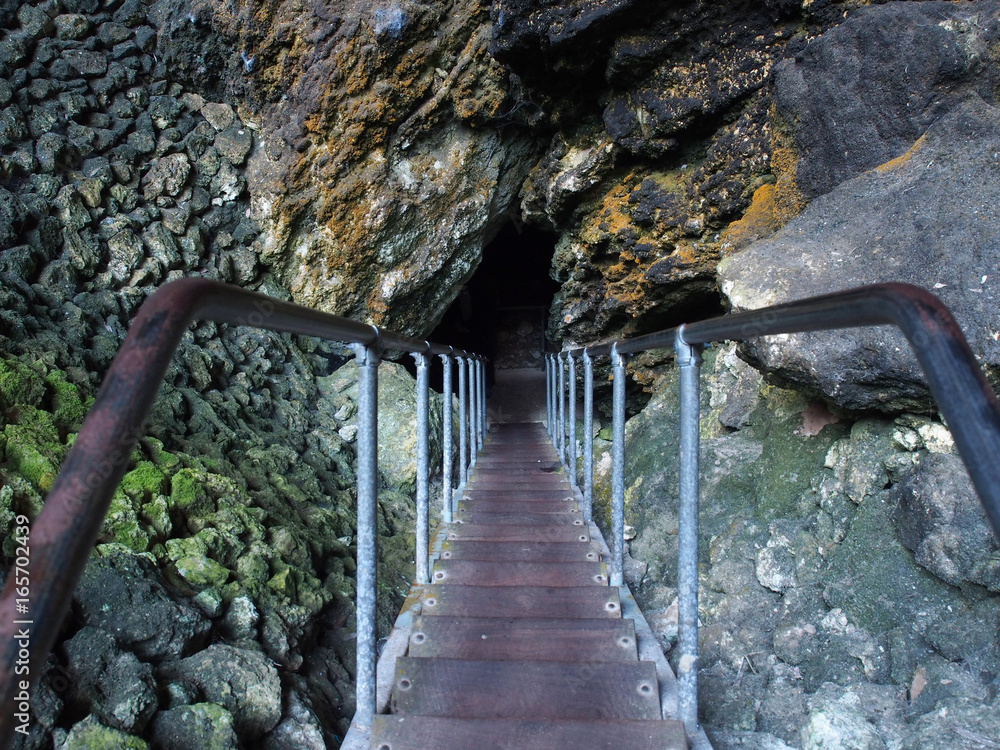 Entrance to Lake Cave, Margaret River, Western Australia Stock Photo ...