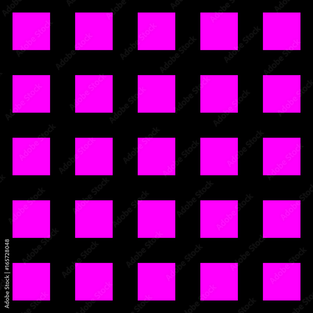 Pattern of black and pink squares Stock Vector | Adobe Stock