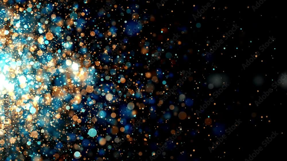 Glitter Particles Background Loop Stock Video | Adobe Stock