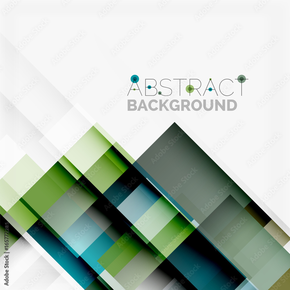 Abstract blocks template design background, simple geometric shapes on ...