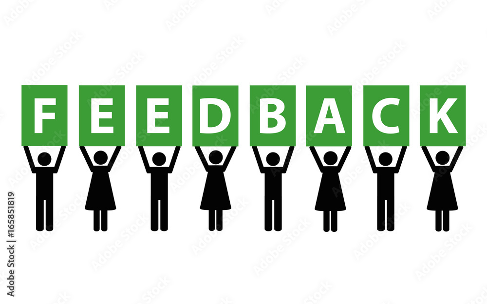 feedback piktogramm Stock Vector | Adobe Stock