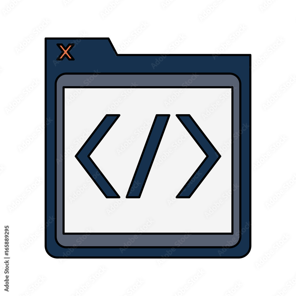 code document icon image Stock Vector | Adobe Stock
