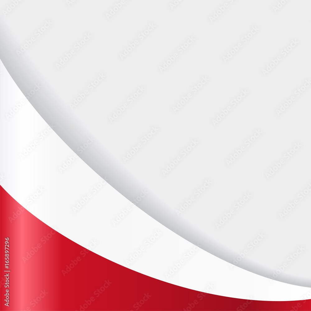 Polish flag background. Vector illustration. Stock Vector | Adobe Stock
