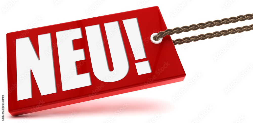 Neu! Button, Icon Stock-Illustration | Adobe Stock