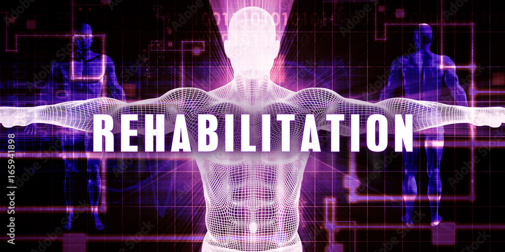 Rehabilitation Stock Illustration | Adobe Stock