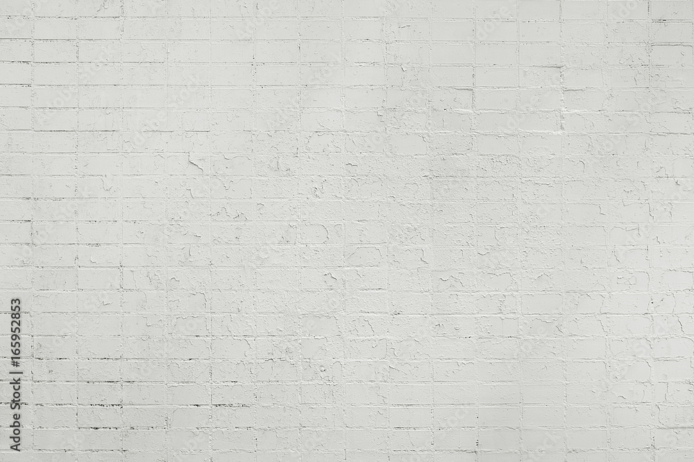 Old white brick wall background texture Stock Photo | Adobe Stock