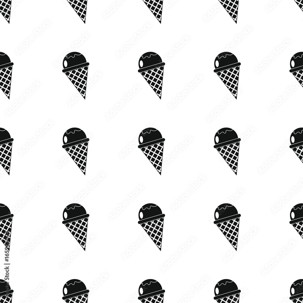 Seamless Ice Cream Texture