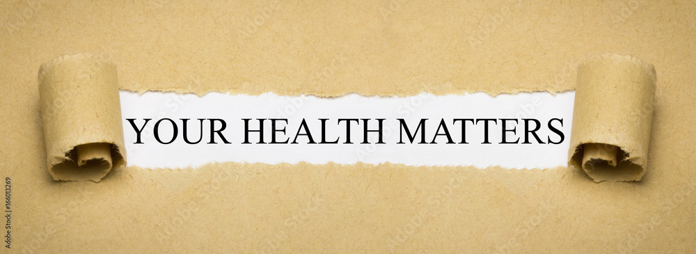 Your health matters Stock Photo | Adobe Stock