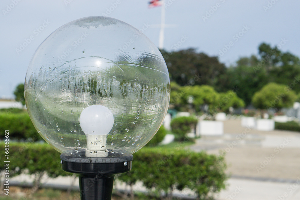 Inside Outside Garden Lighted Spheres | Shelly Lighting